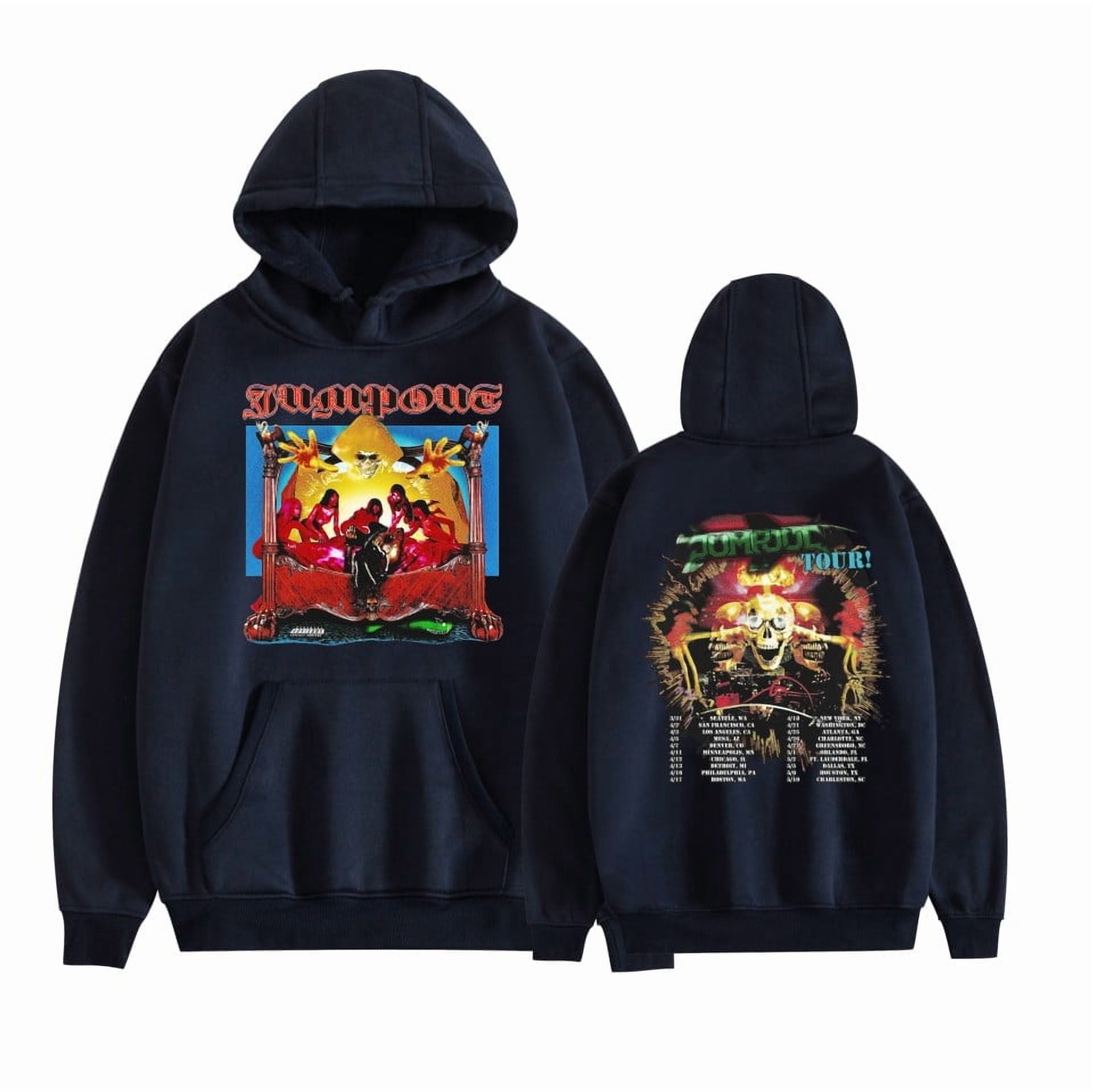 OsamaSon Jump Out Tour Merch Unisex Oversized Fleece Hoodie - Graphic ...