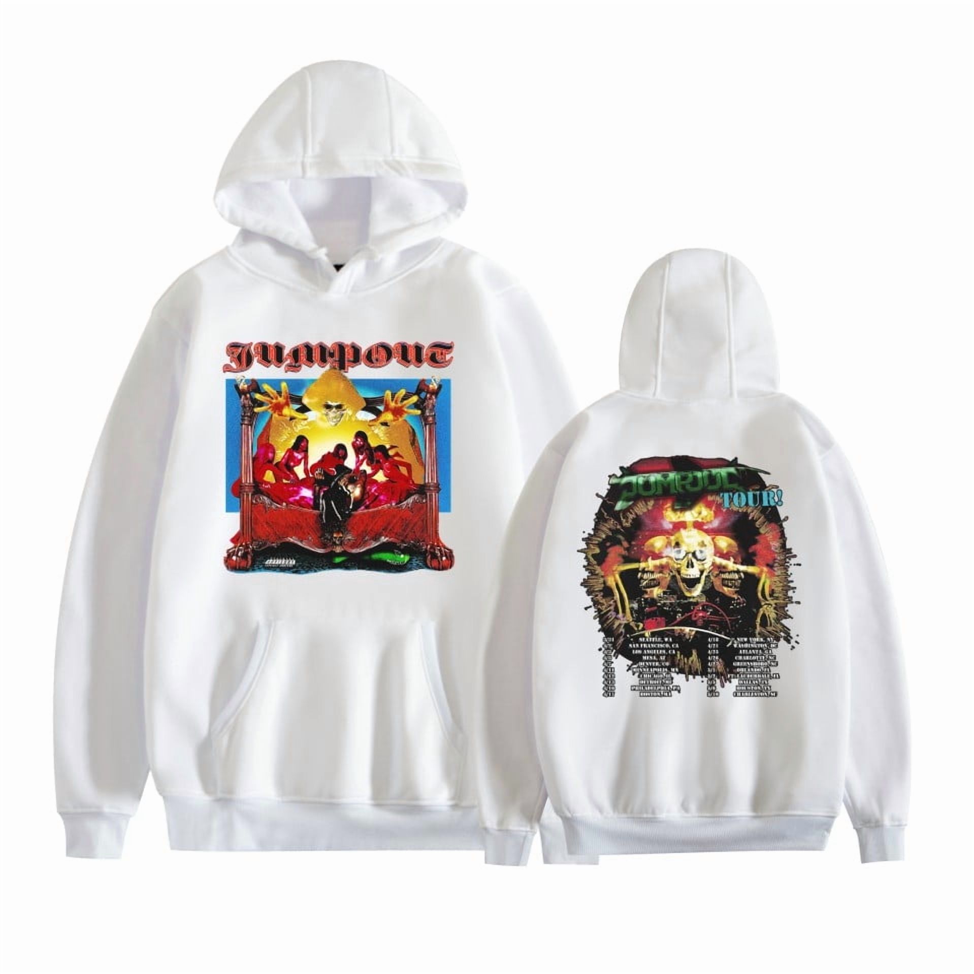 OsamaSon Jump Out Tour Merch Unisex Oversized Fleece Hoodie - Graphic ...