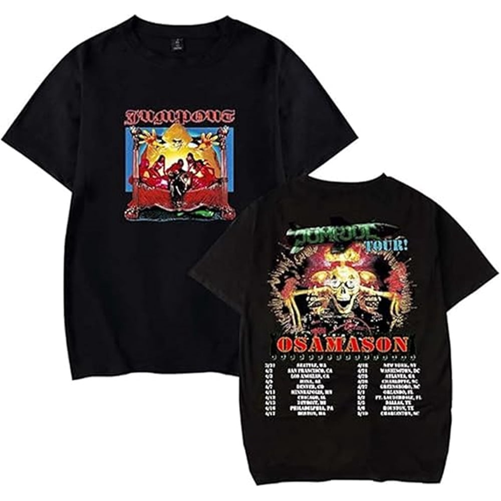 OsamaSon Merch T-shirt 2025 Tour Printed Logo Short Sleeve Men And ...
