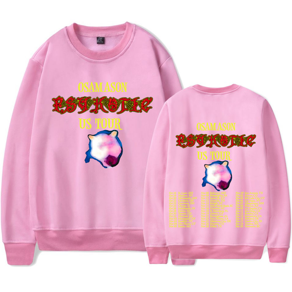 OsamaSon merch 2025 PSYKOTIC TOUR sweater crewneck long sleeve ...