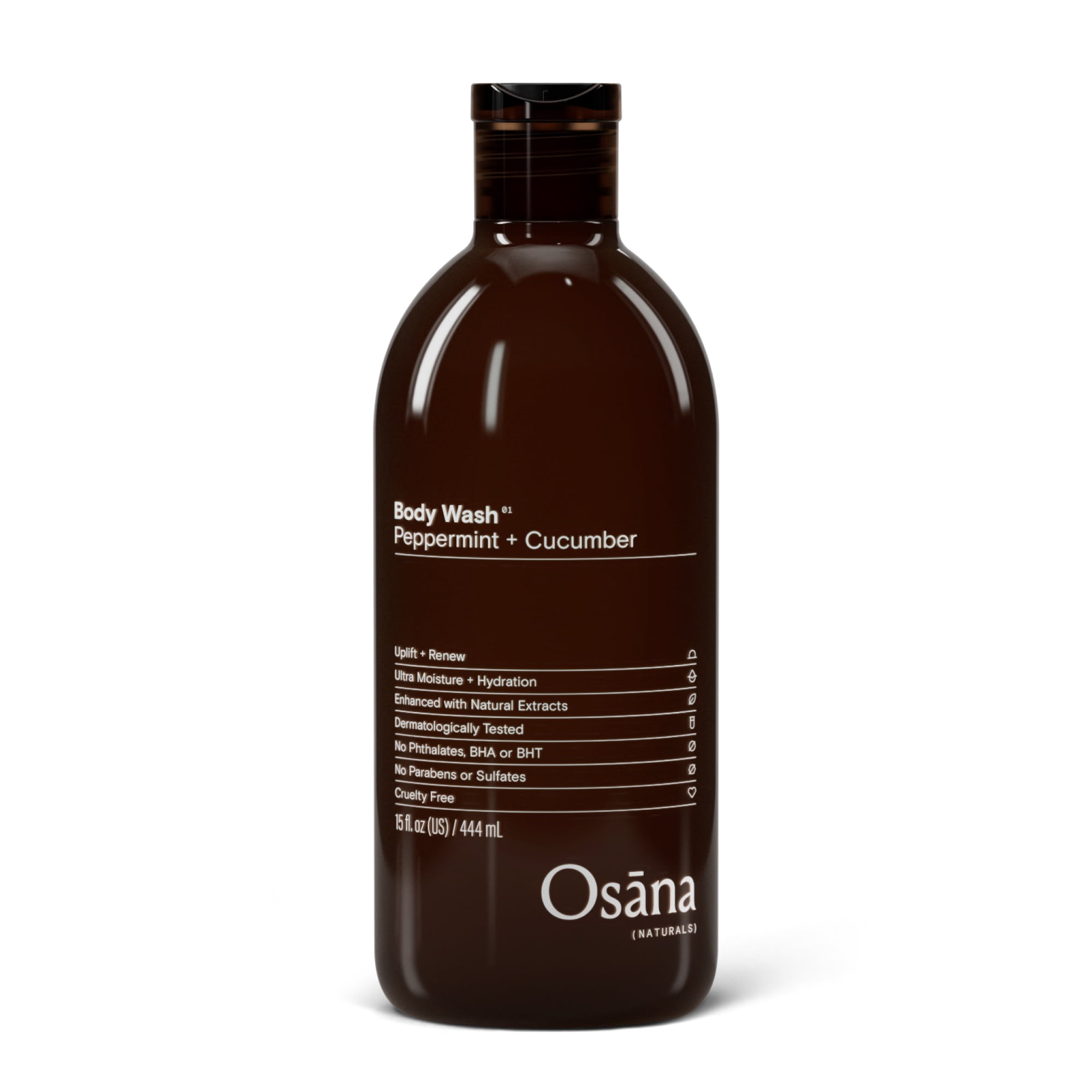 Osana Naturals Ultra Moisture + Hydration Body Wash in Peppermint ...