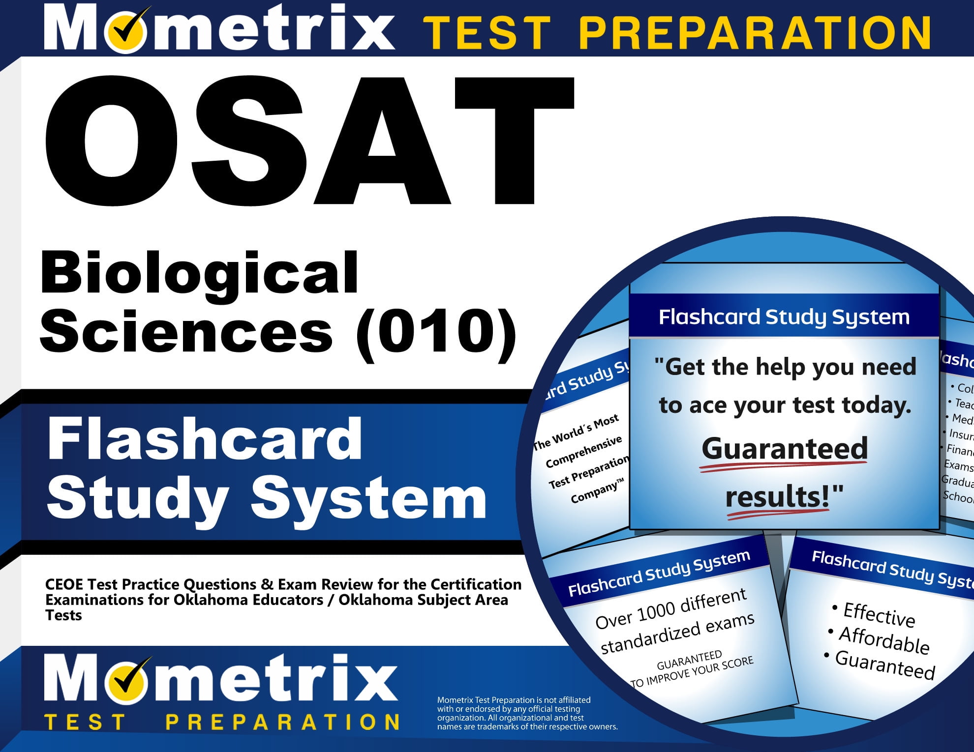 Osat Biological Sciences (010) Flashcard Study System : Ceoe Test ...