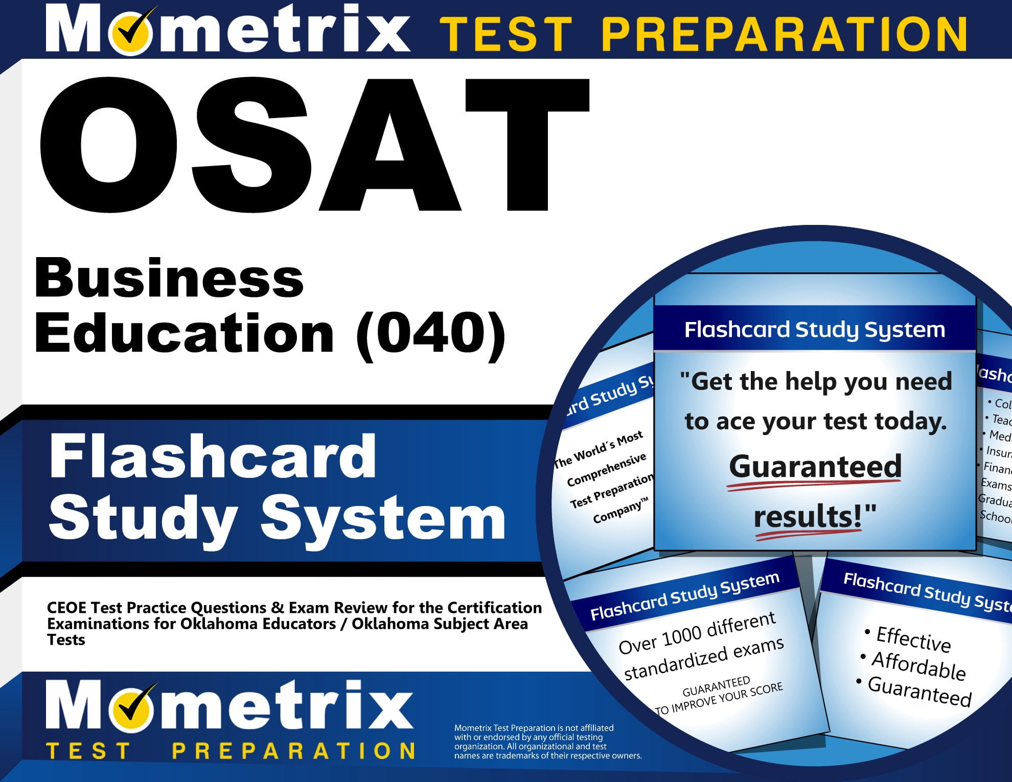 Osat Business Education (040) Flashcard Study System : Ceoe Test ...
