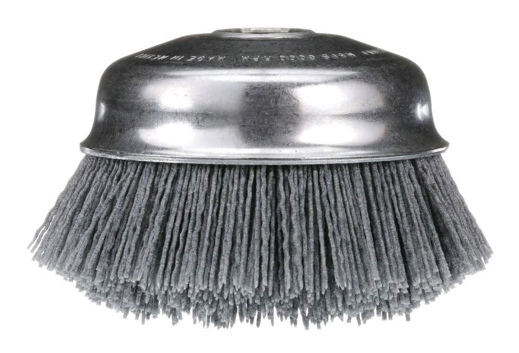 Osborn Abrasive Cup Brush 6" 80X 5/8-11 - Walmart.com