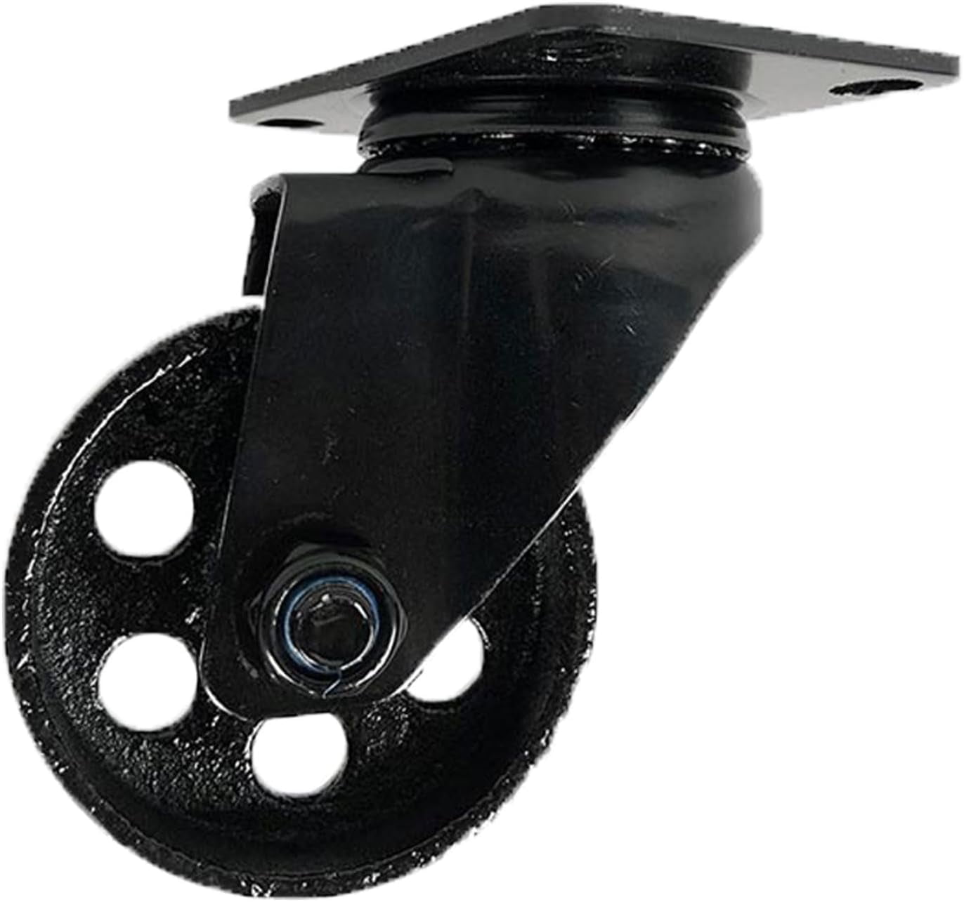 Osborne Heavy Duty Metal Caster Wheels (Set of Four), 3 7/8" H x 3 3/4 ...