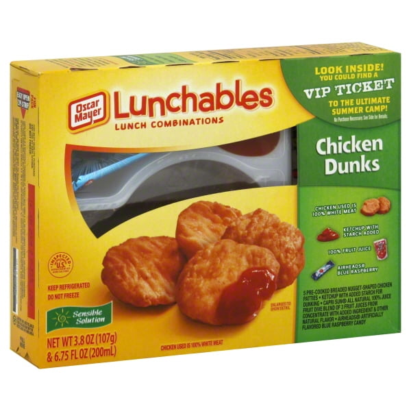 Oscar Mayer Funpack Chicken Dunks Lnchbl - Walmart.com