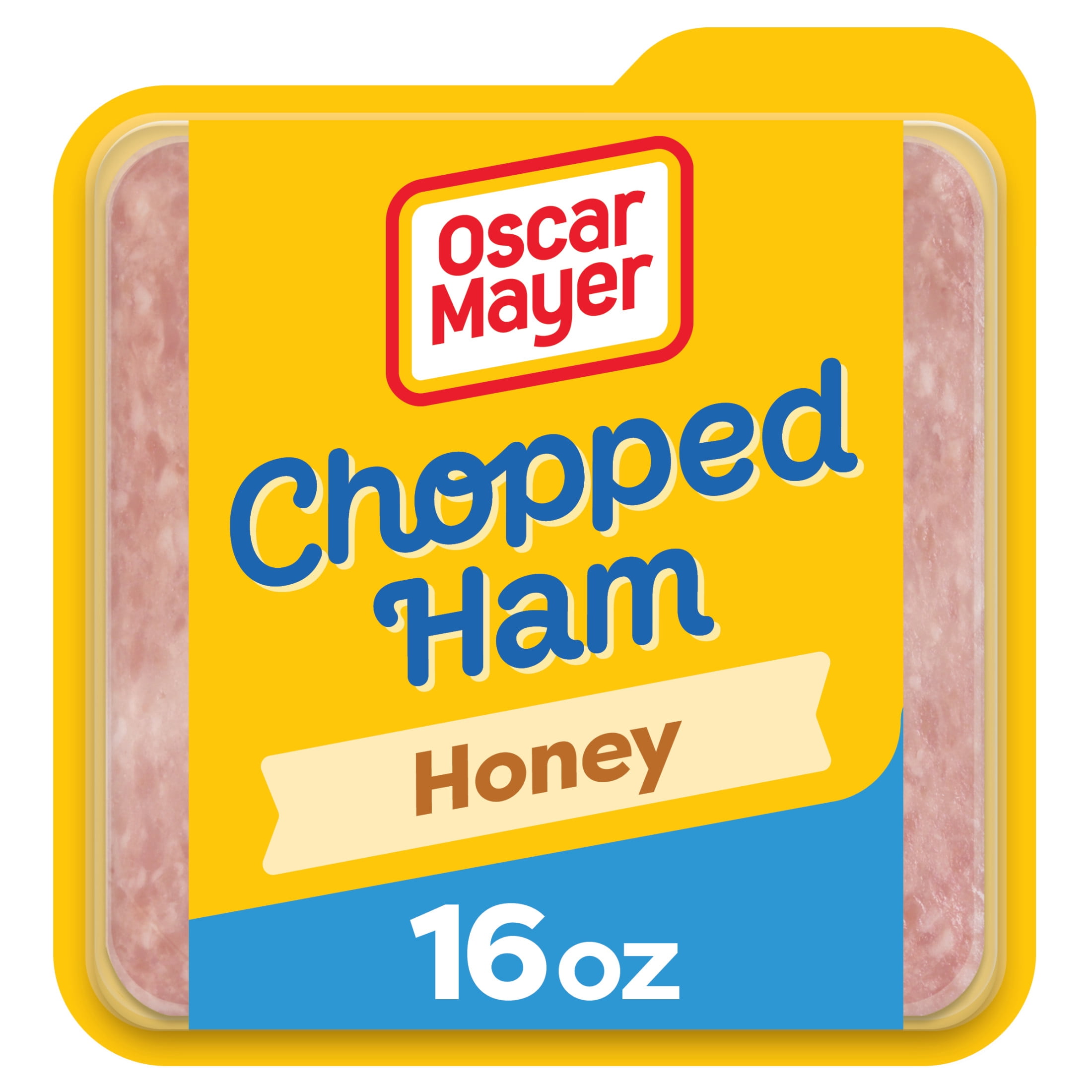 Oscar Mayer Honey Chopped Ham 16 oz Sliced Deli Meat with Smoke Flavor ...