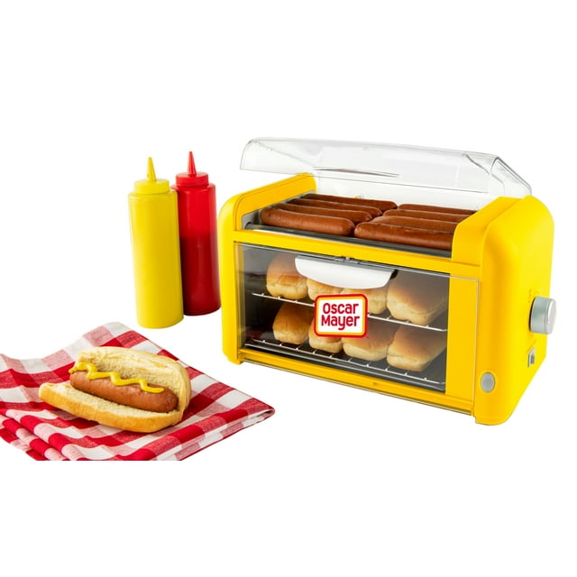 Oscar Mayer Small Home Electric Grill Cooker Hot Dog & Bun Toaster Oven ...