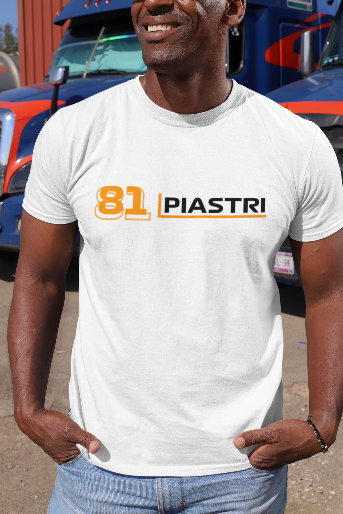 Oscar Piastri F1 81 Racing Shirt, Minimal Number and Name Design ...