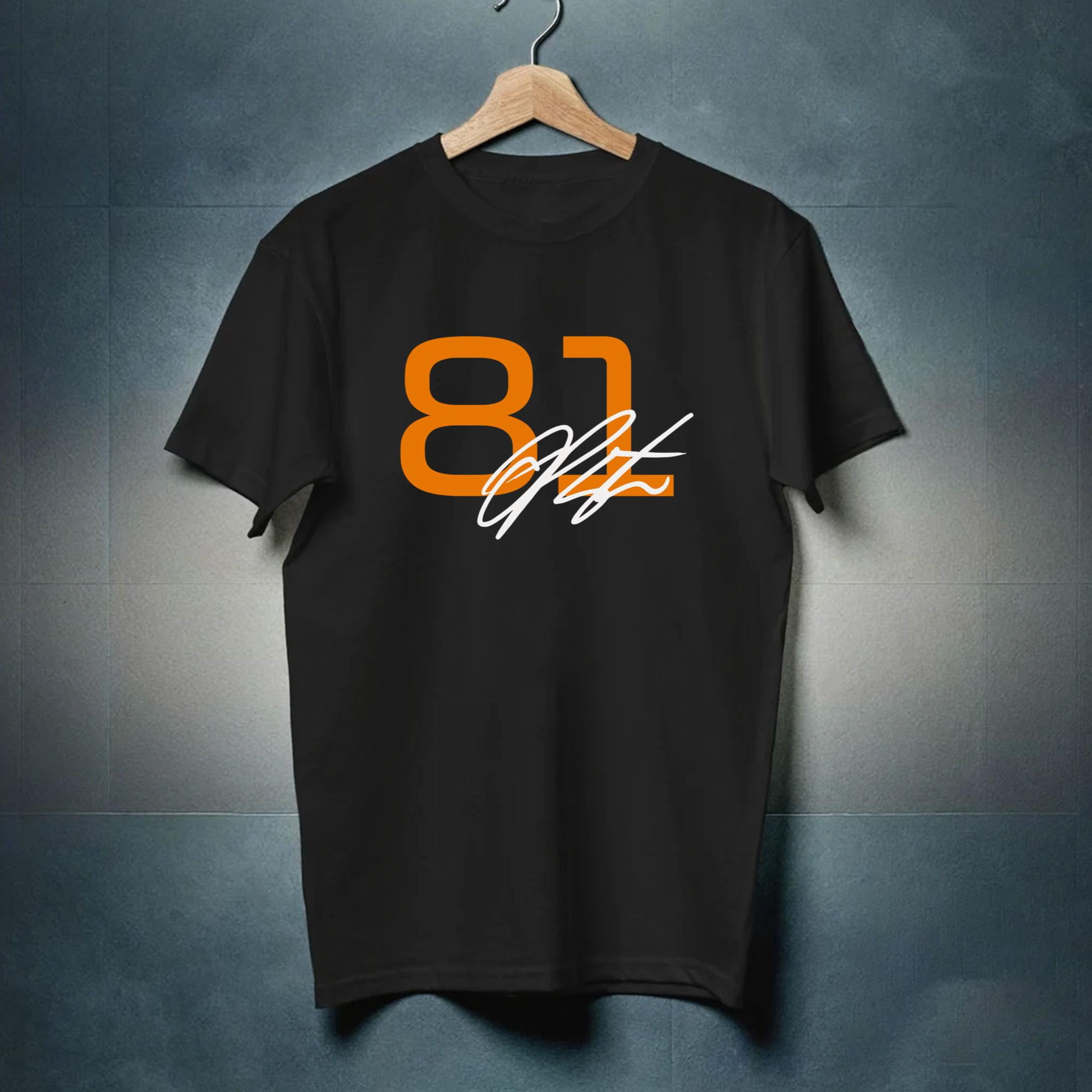 Oscar Piastri F1 Signature T-Shirt, Formula 1 Fans, F1 Gift, Piastri ...