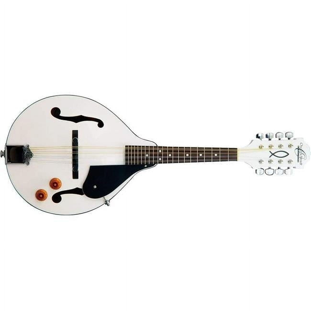 Oscar Schmidt A Style White Acoustic Electric Mandolin - Walmart.com