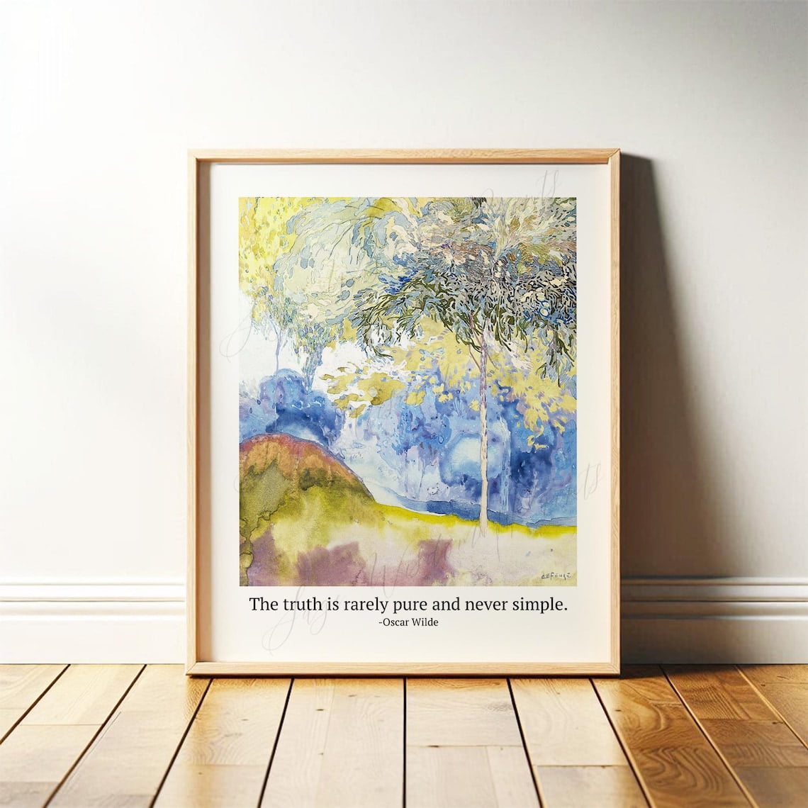 Oscar Wilde Quote, Classroom Decor, Book Lover Art, Bookish, Truth Is ...