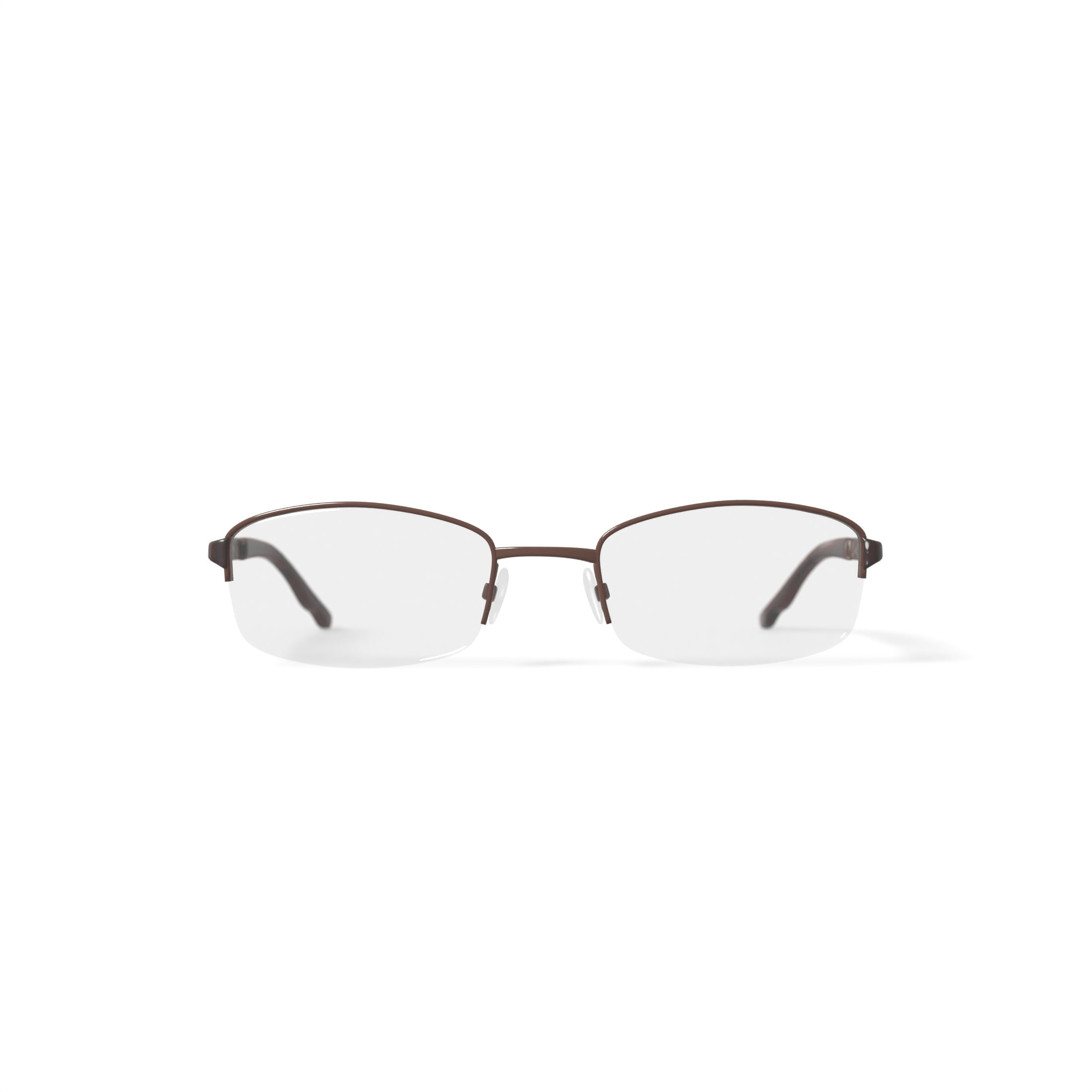 Oscar Women's OSL707 Oval Prescription Eyeglasses with Case, Brown HSA ...