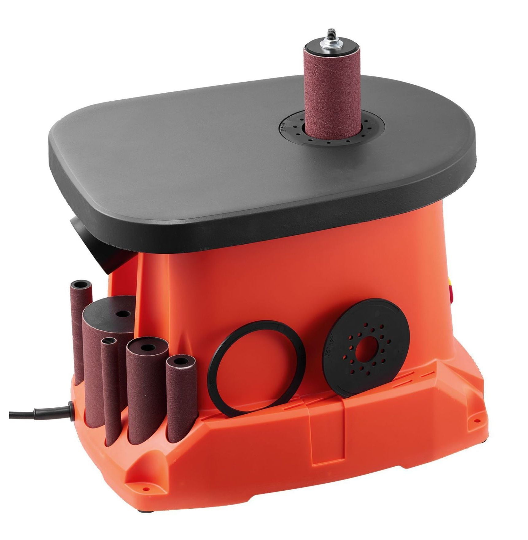Oscillating Spindle Sander 2400RPM Benchtop, 6 Sanding Sleeves 1/2"-3 ...