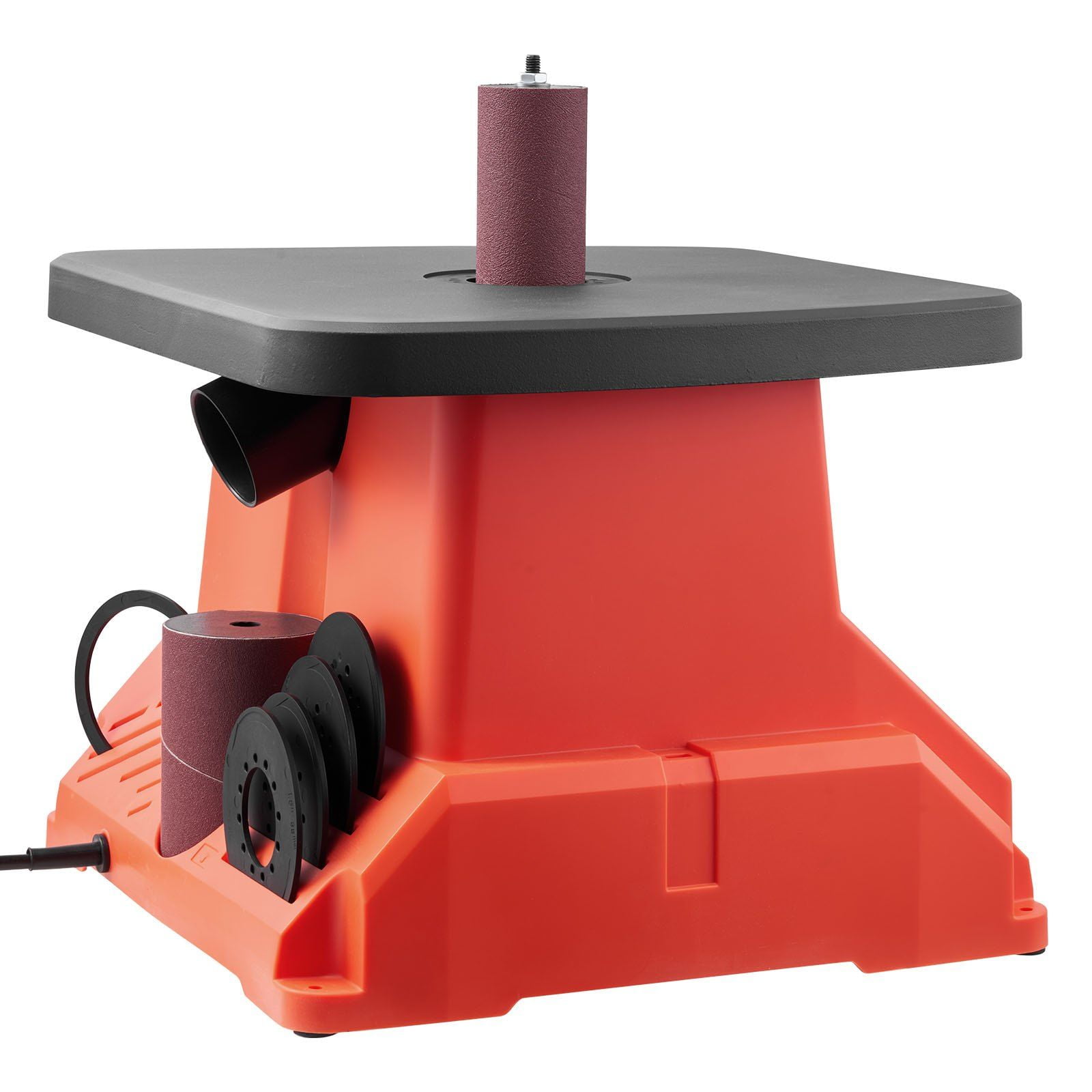 Oscillating Spindle Sander with 6 Sanding Sleeves (1/2" to 3") - 2400 ...