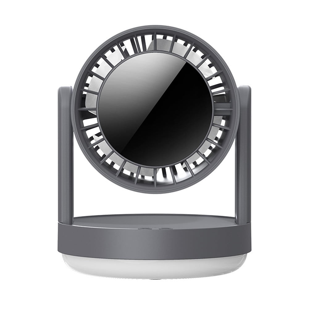 Oscillating Table Fan Atmosphere Night Light Electric Fan Air ...