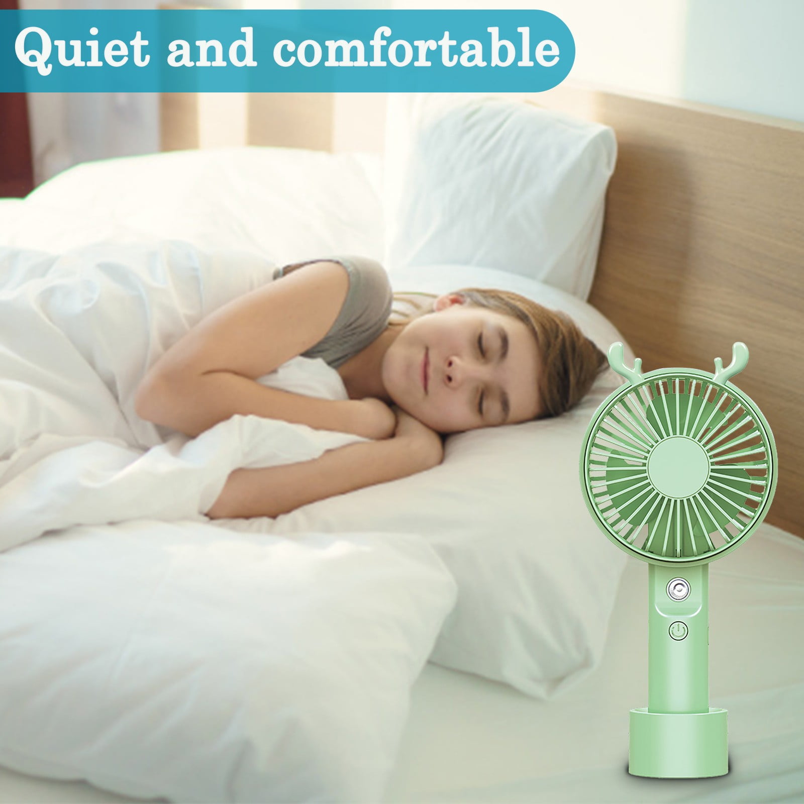 Oscillating Table Fan Retro Home Outdoor New Small Fan Student Outdoor ...