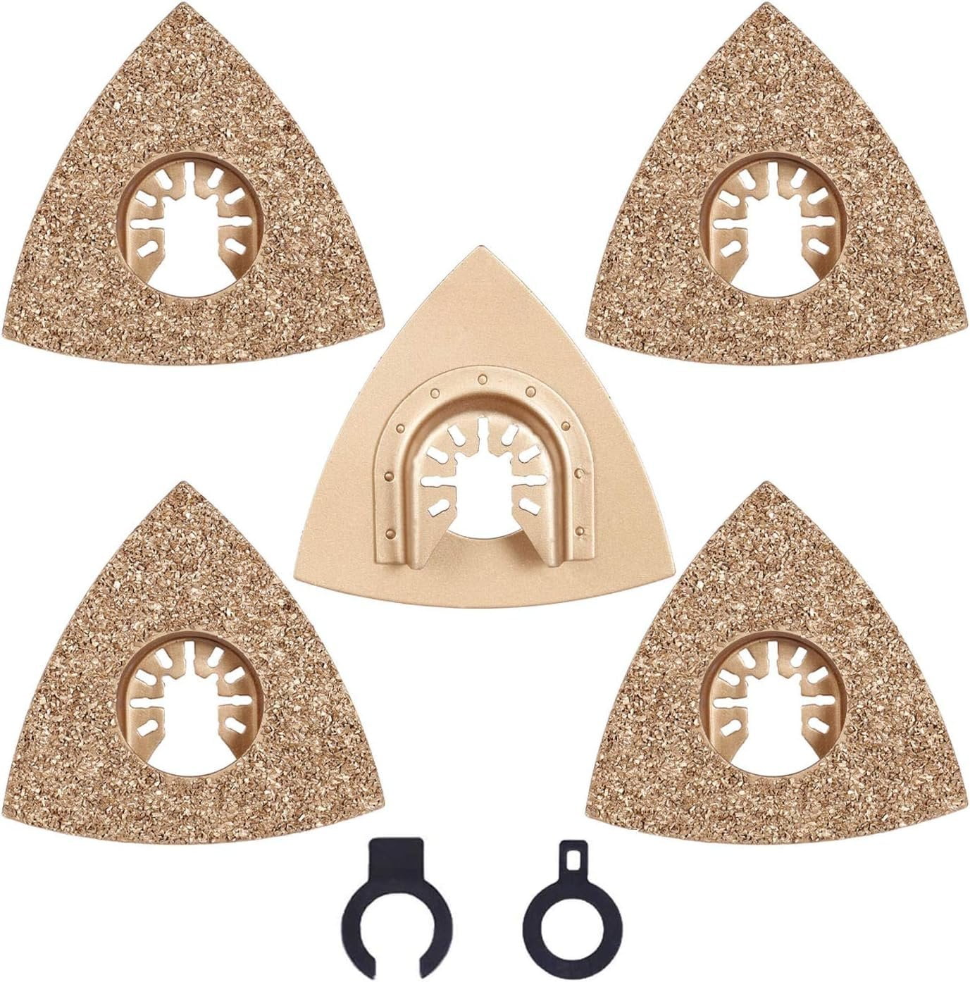 Oscillating Tool , 5 count Universal Triangle Carbide Oscillating ...