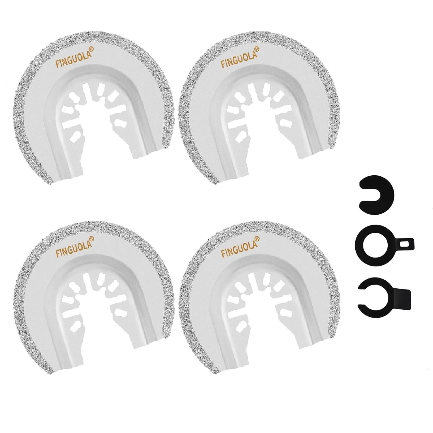 Oscillating Tool Blades, Diamond Carbide Multi Tool Blades for Grout ...