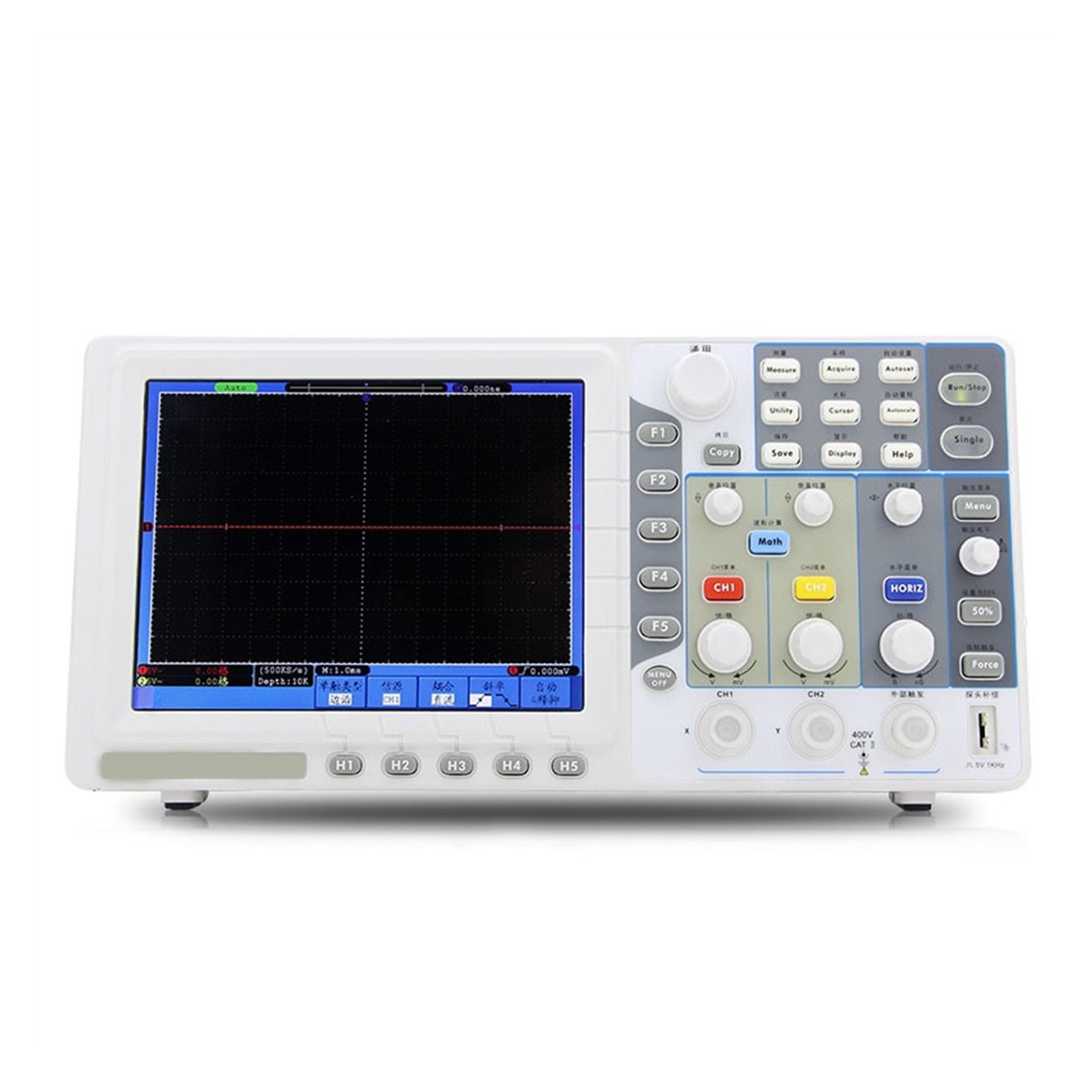 Oscilloscope 100MHZ Digital Storage Oscilloscope VC1100AN Desktop Color ...