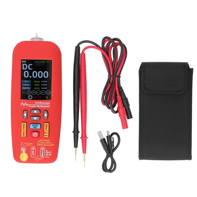 Oscilloscope Graph Multimeter Color Screen 6000 Counts Digital Tester ...