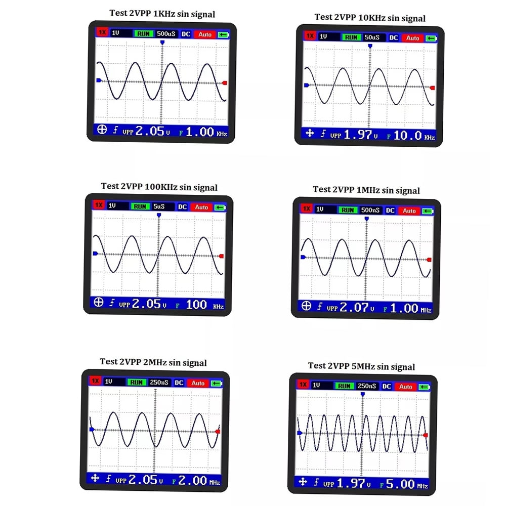Oscilloscope, Handheld Palm Dso Handheld 5m 20ms/s Rate Size With 5m ...