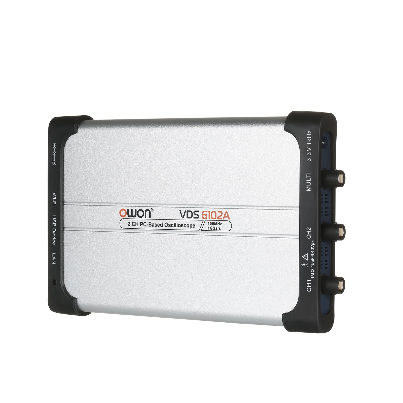 Oscilloscope,Portable Adc Type-c 100 Portable Vds6102a Adc Type-c Usb ...