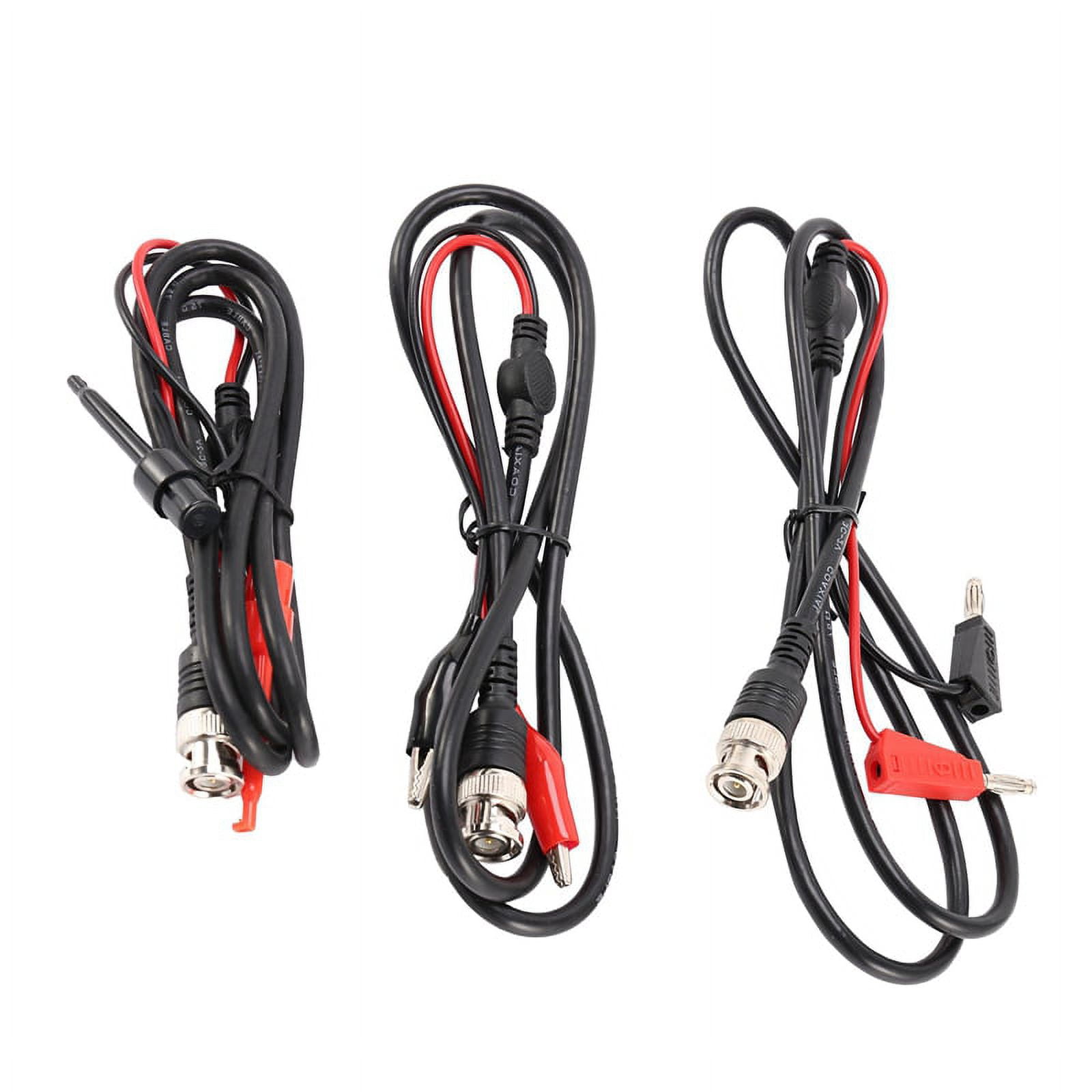 Oscilloscope Probes BNC to Alligator Clips Mini Hook Leads Dual ...
