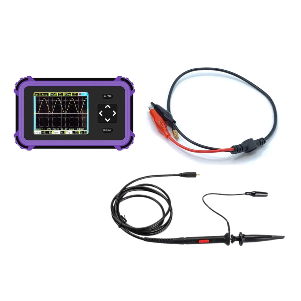 Oscilloscope Type-C Rechargeable 1MHz Bandwidth Signal Generator ...