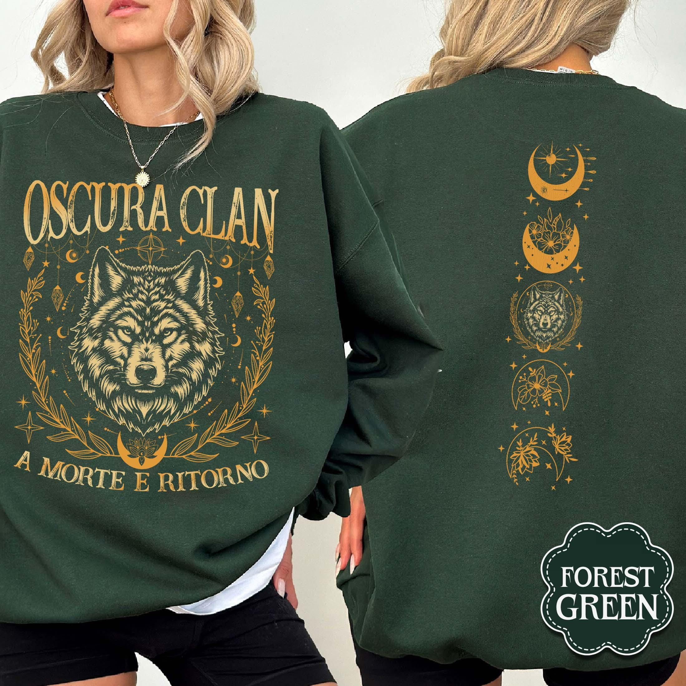 Oscura Clan Sweatshirt, A Morte E Ritorno Shirt, Ruthless Boys Shirt ...