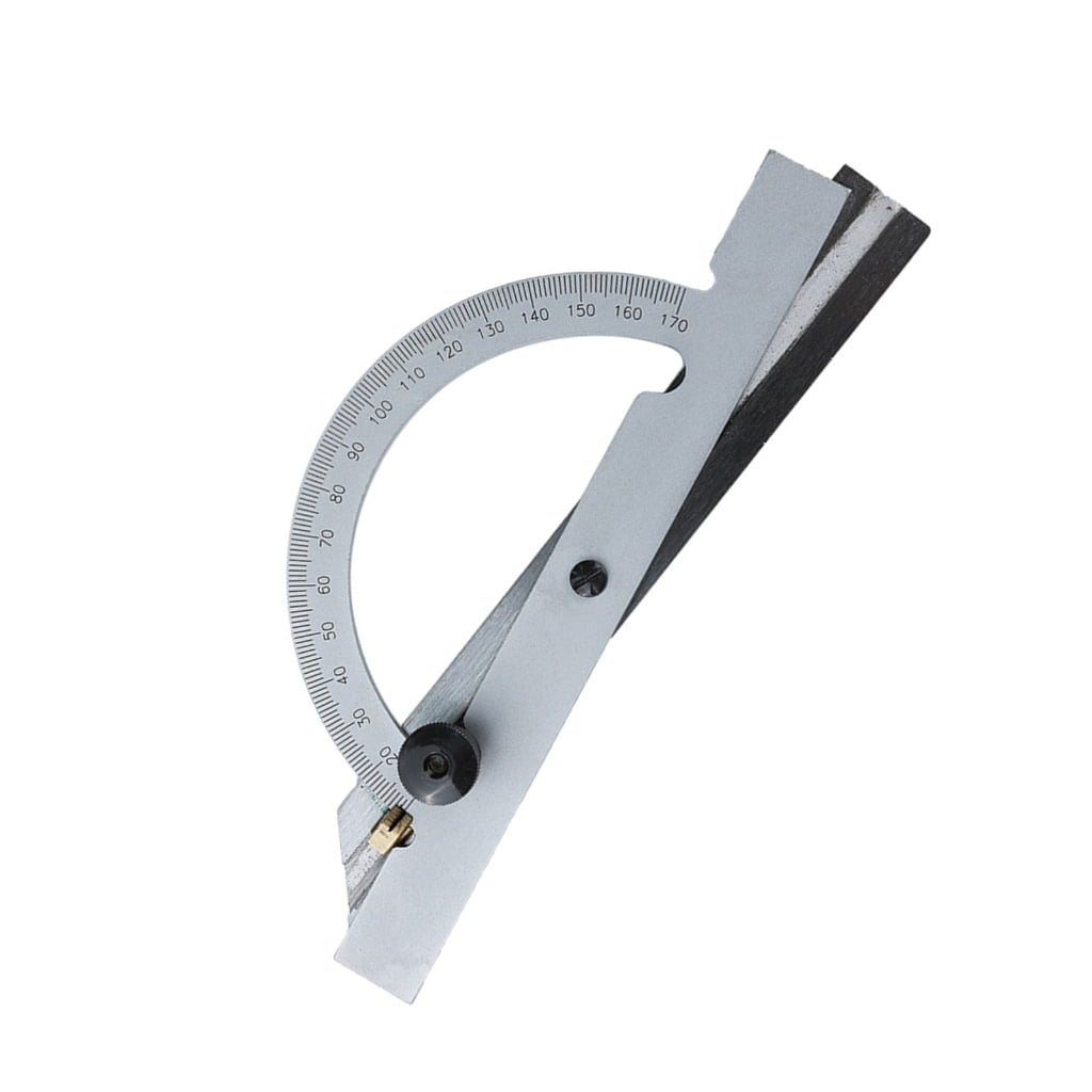Osdhezcn 10-170 Adjustable Angles Ruler with Round Head Protractor Tool ...