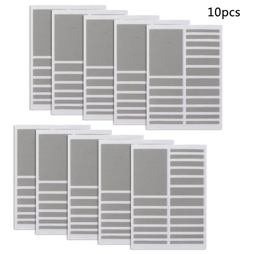 Osdhezcn 10 Sheets 6 Sizes Invisible Adjuster Ring Guard Ring Size ...
