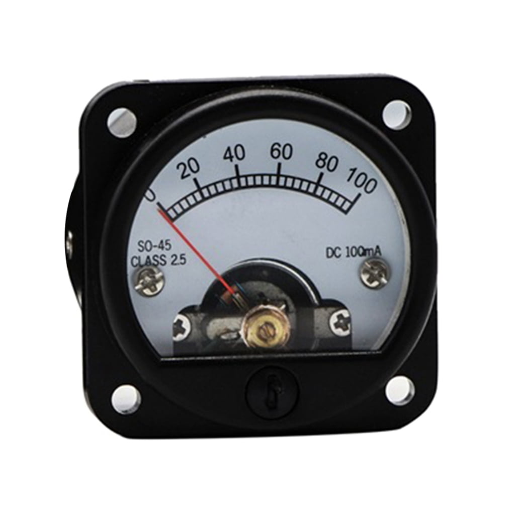 Osdhezcn 100mA Pointer Ammeter 45 Model 100mA Current Meter Head Highly ...