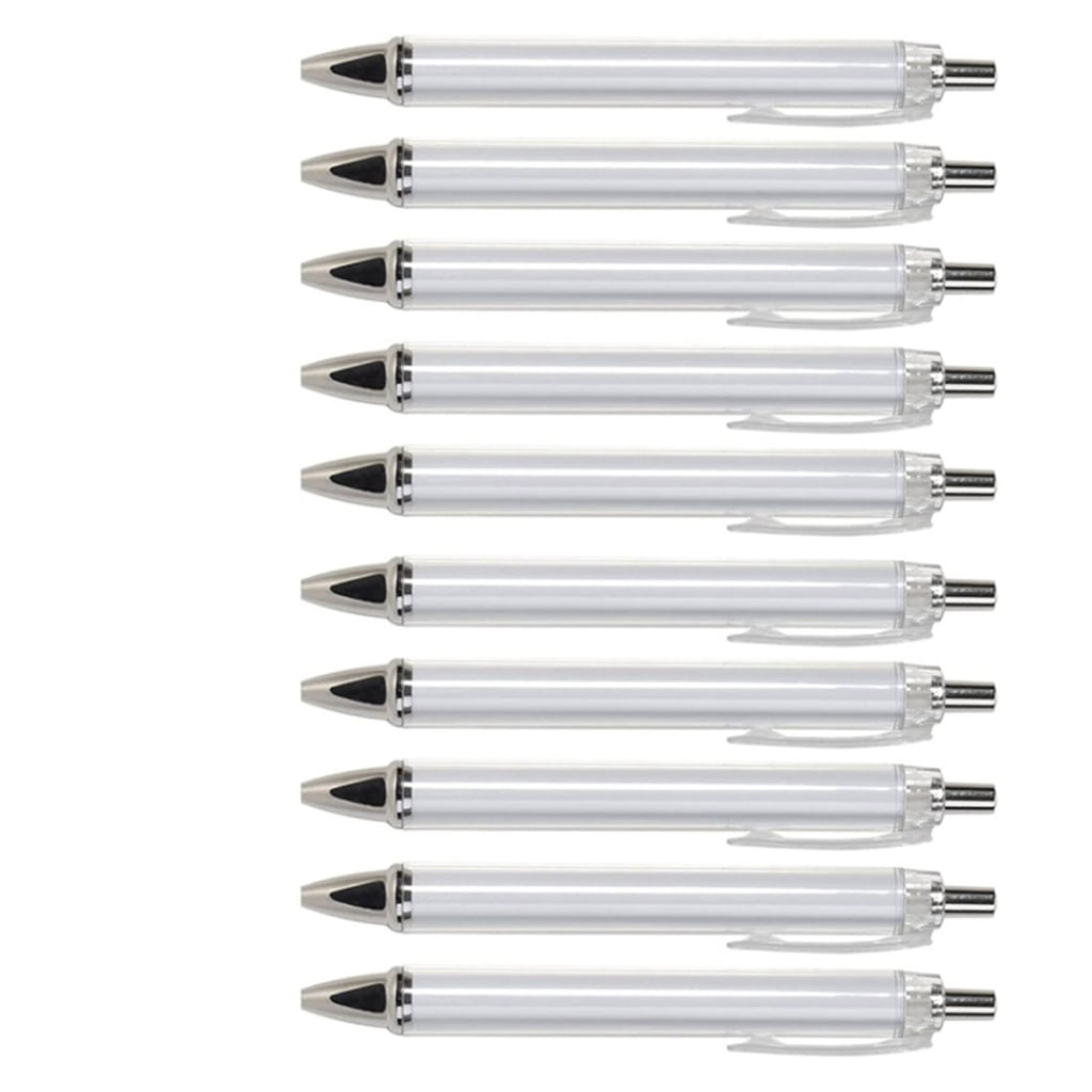 Osdhezcn 10Pcs Retractable Ballpoint Pen for Heat Transfer Printing ...