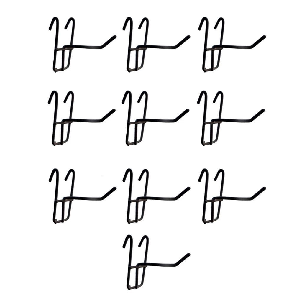 Osdhezcn 10Pcs Versatile Pegboard Hooks Grid Wall Mesh Retail Display ...