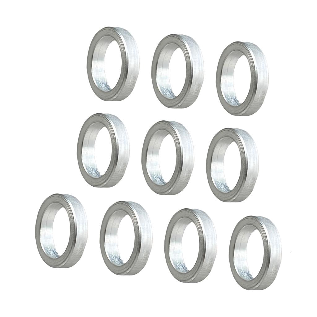 Osdhezcn 10pack Metal Bicycles Bottom Brackets Spacers Crankset Bottom ...