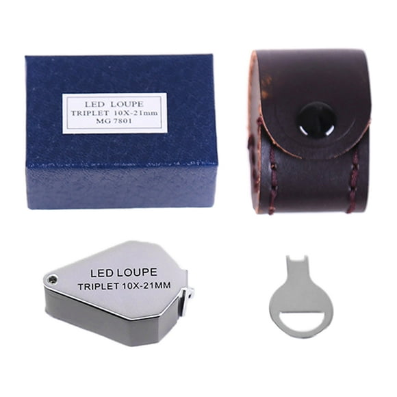 Hand Lens 10x Triplet