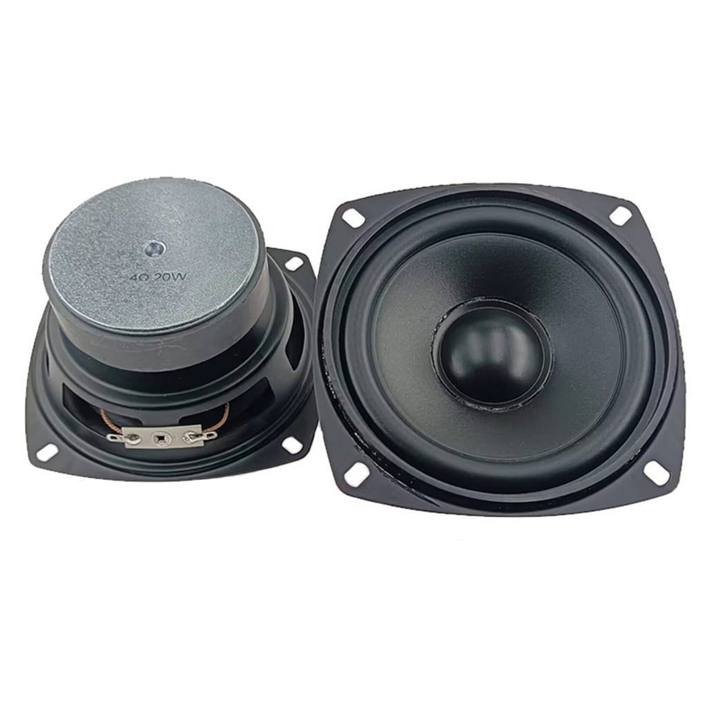 Osdhezcn 1Set 4inch Full Frequency Speaker for DIY Projects Low ...