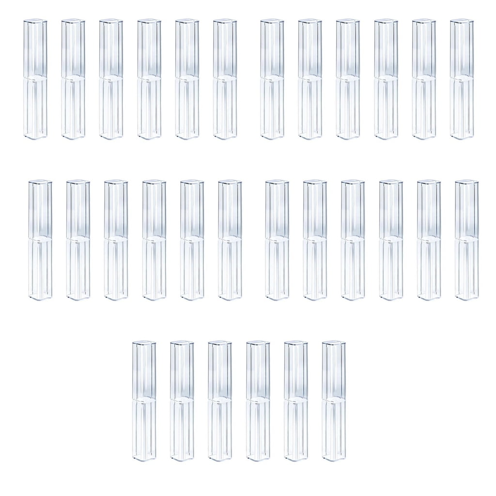 Osdhezcn 25pcs Clear Plastic Pen Holder Box for Student and ...