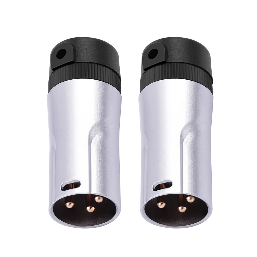 Osdhezcn 2PCS Professional 3Pin Mic Auditory Sockets, Male And Female ...