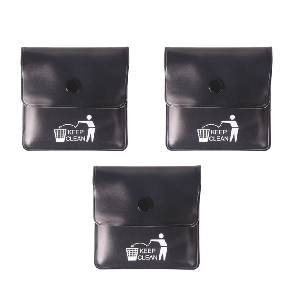 Osdhezcn 3pcs Pocket Ashtray Ashes Holder Bag PVC Aah Pouch For Office ...