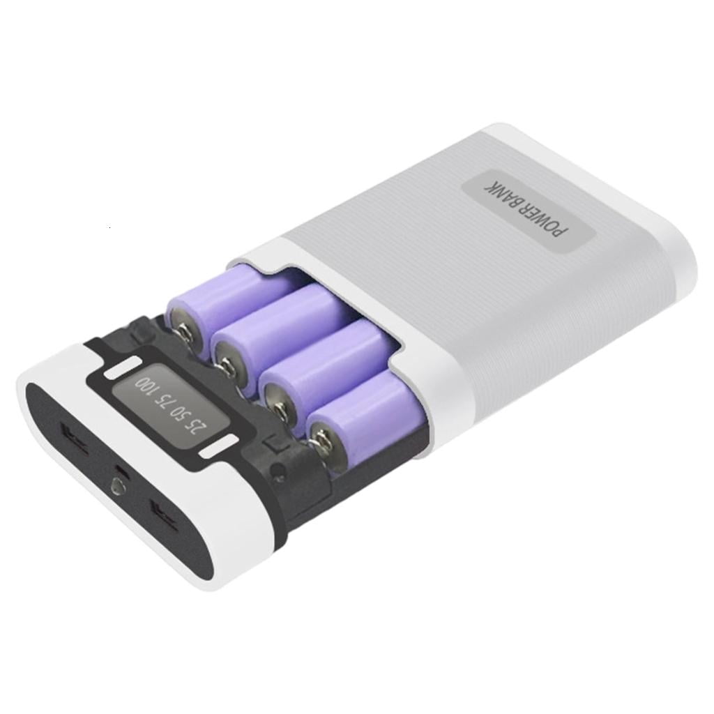 Osdhezcn 4 Slot 18650 Mobile Battery Removable Battery Compartment Not ...