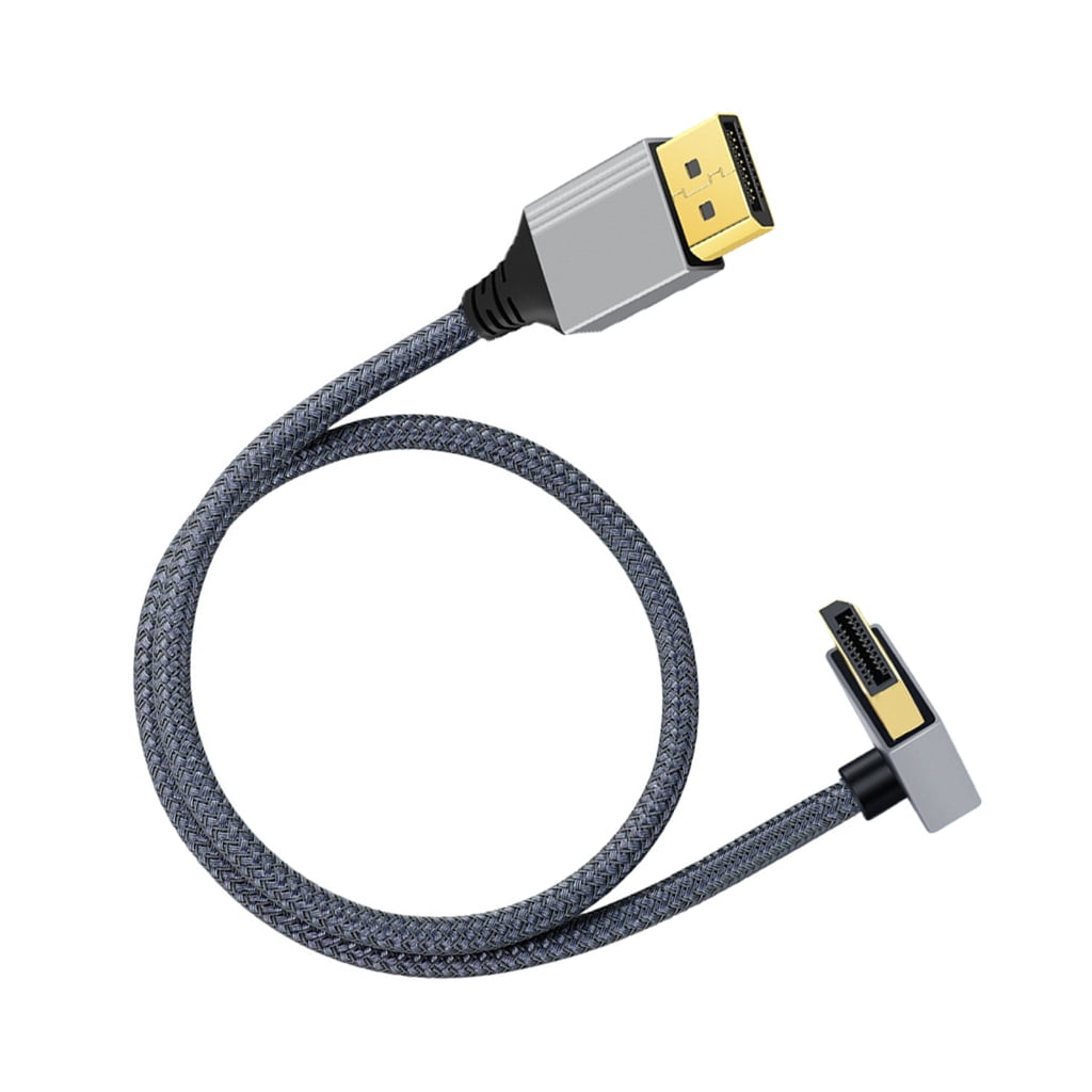 Osdhezcn 4K 60Hz Video Cable Contra-angled Connection DisplayPort ...