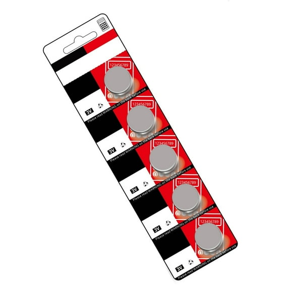 Osdhezcn 5pc CR2450 Alkaline Batteries Button Cell For Remote Controls ...