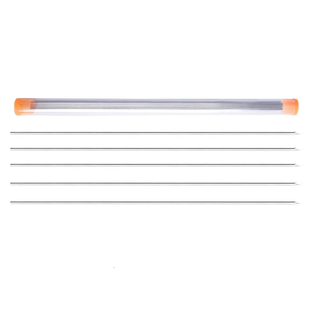 Osdhezcn 5pcs Stainless Fishing Rigging Needle Hollow Earthworm Hooking ...