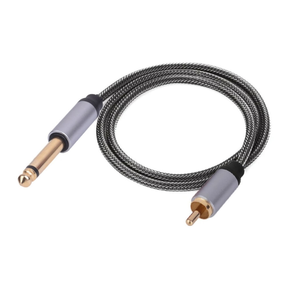 Osdhezcn 6.35mm to Sound Cable Heavy Duty 6.35mm 1/4inch Male to Sound ...