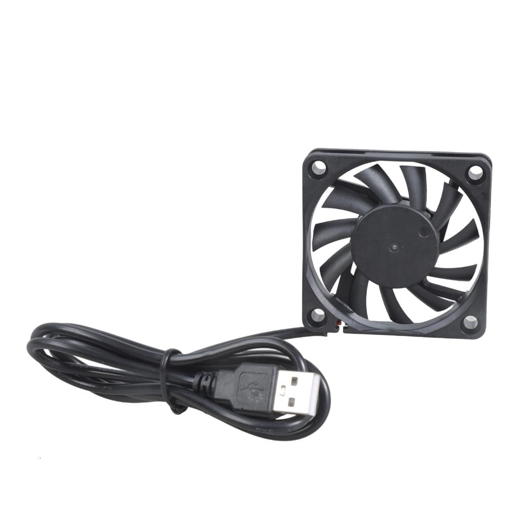 Osdhezcn 60x10mm USB 5V Computer Fan Case Cooling for PC Server Cabinet ...