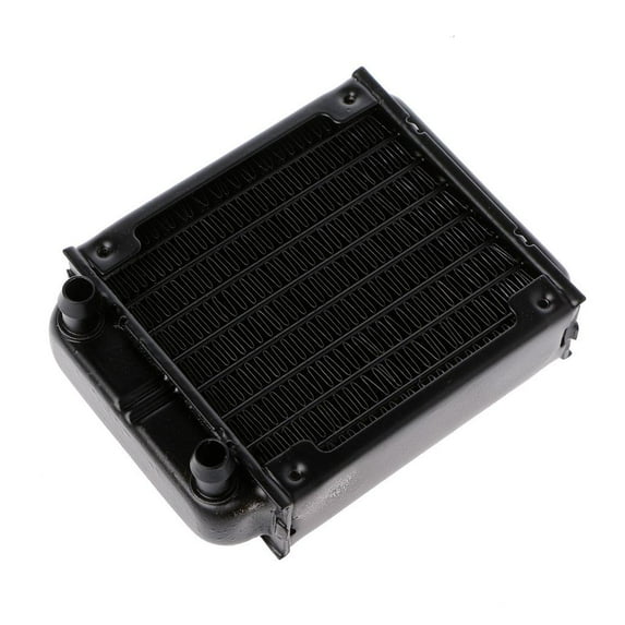 Osdhezcn 80mm Aluminum Computer Radiator Water Cooling Cooler For CPU ...