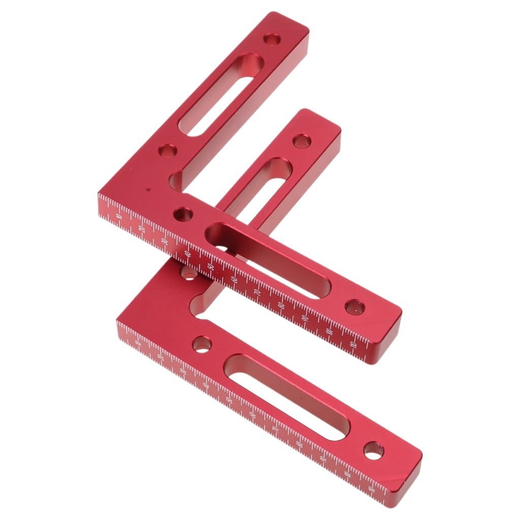 Osdhezcn 90 Degree L Shape Ruler Positioning Squares Aluminum ...