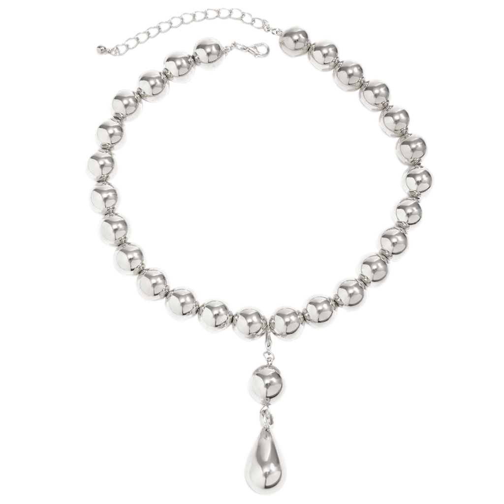 Osdhezcn Adjustable Water Drop Bead Necklace Elegant Neck Jewelry CCB ...